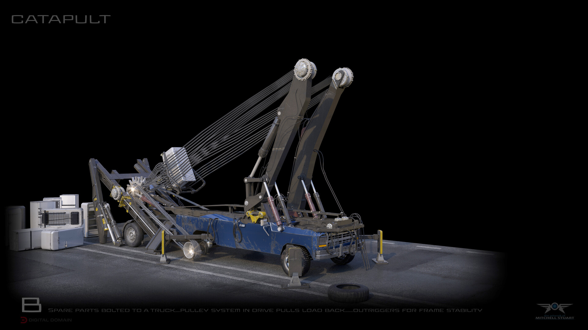 Mitchell Stuart - "The Electric State" Towers & Exclusion Zone