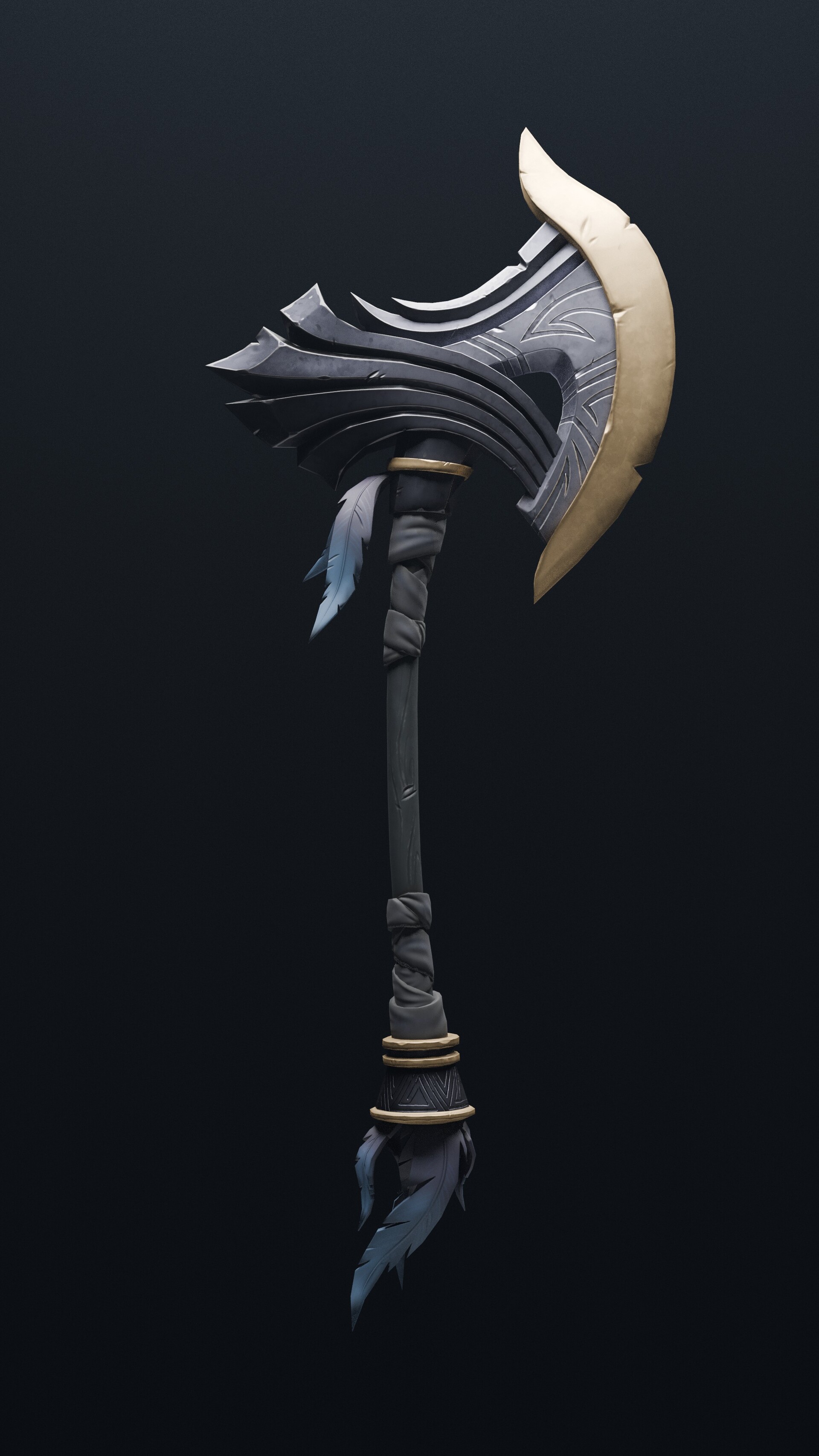 Eben Schumacher - FSR: Bjorn Raven Axe Weapon Model