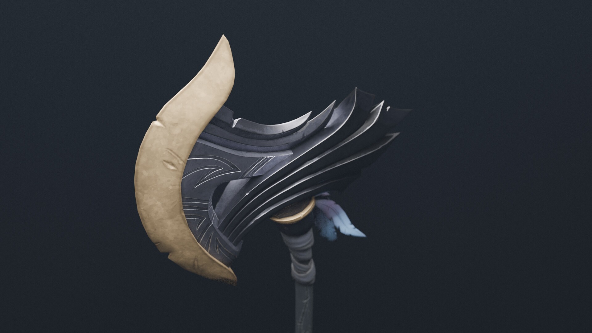Eben Schumacher - FSR: Bjorn Raven Axe Weapon Model