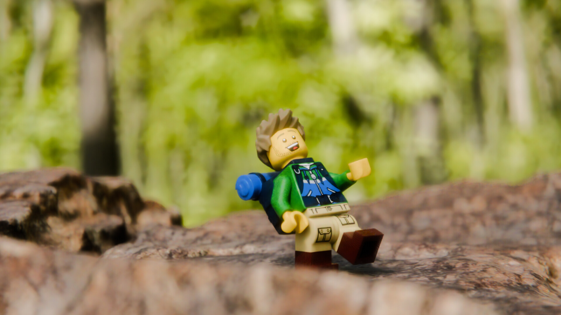 ArtStation - LEGO Hiker