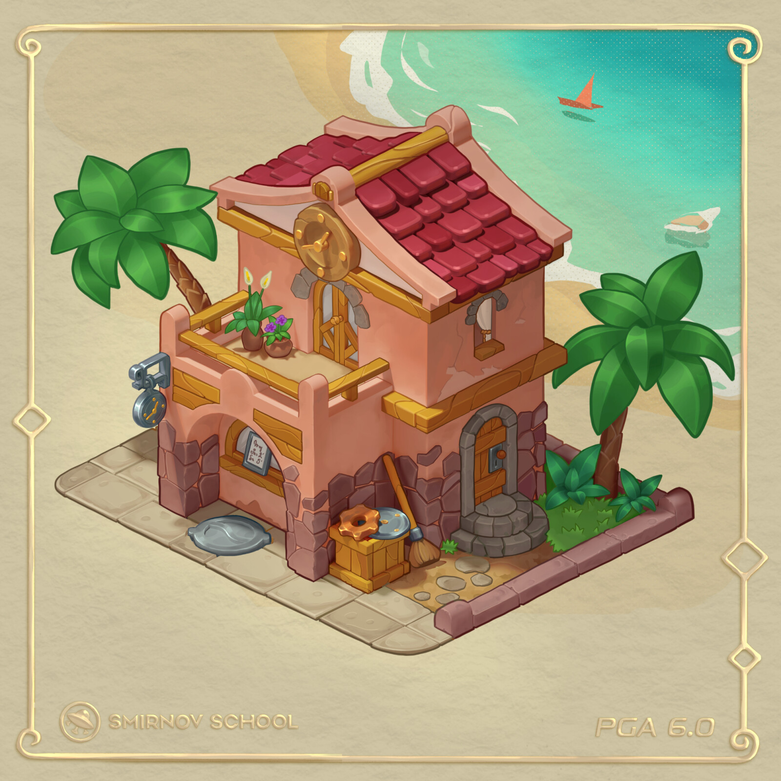 ArtStation - 🎉 The Watchmaker's House — Final Version! 🎉