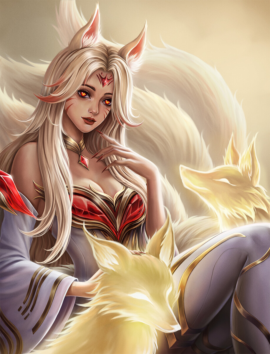 ArtStation - Immortalized Legend Ahri