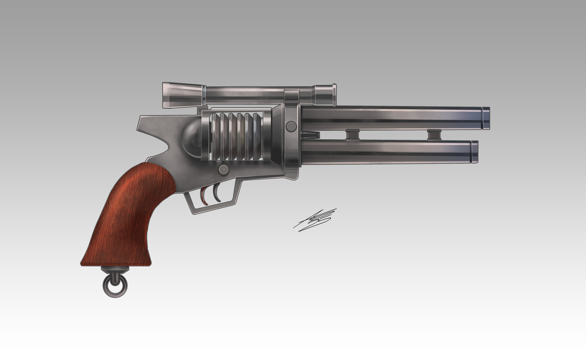 ArtStation - DB-49 Blaster