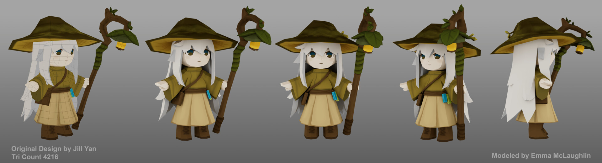 ArtStation - Druid Character Model