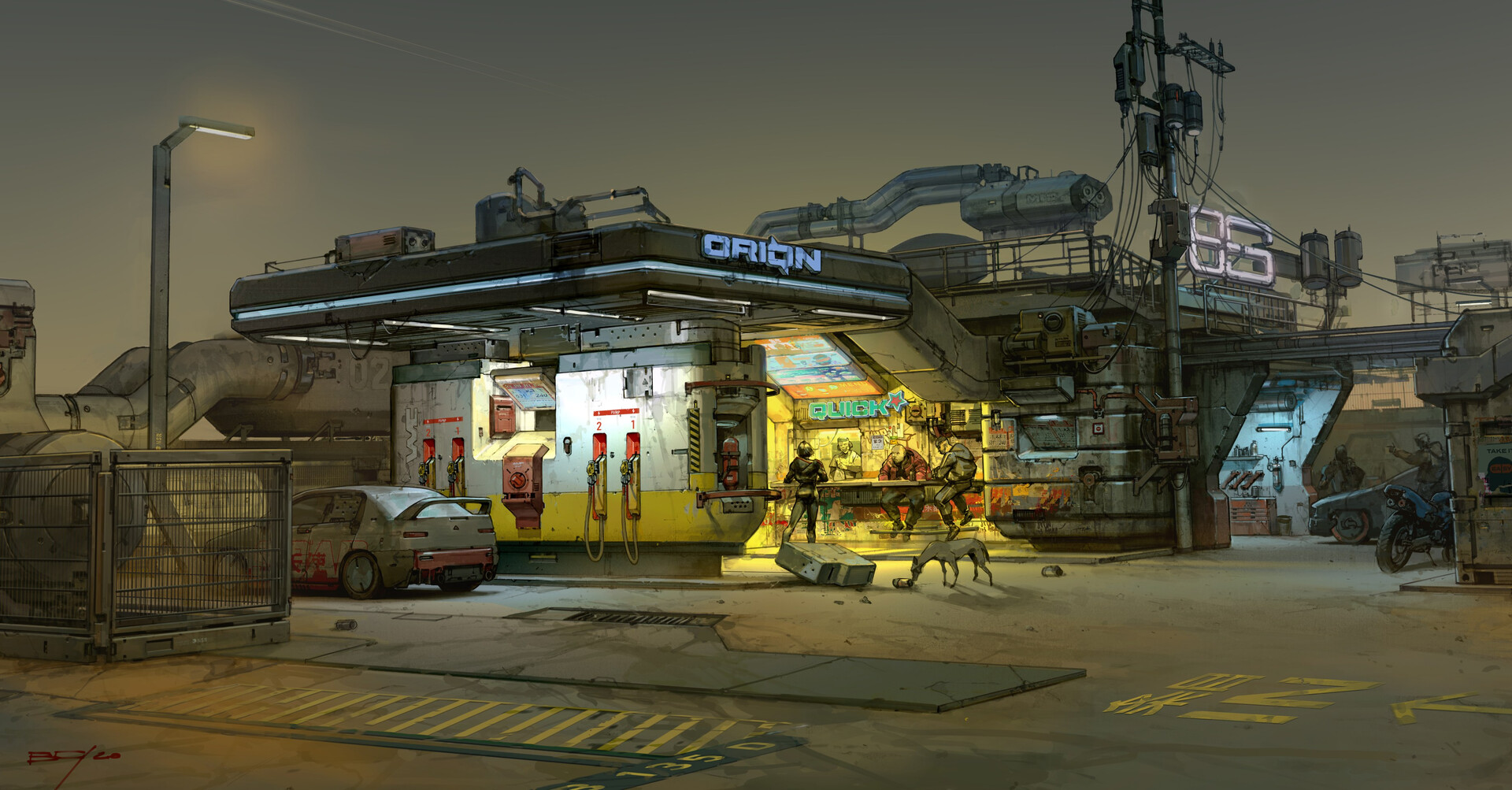 Concept artist and comics author. Creative Director of RUINER ...