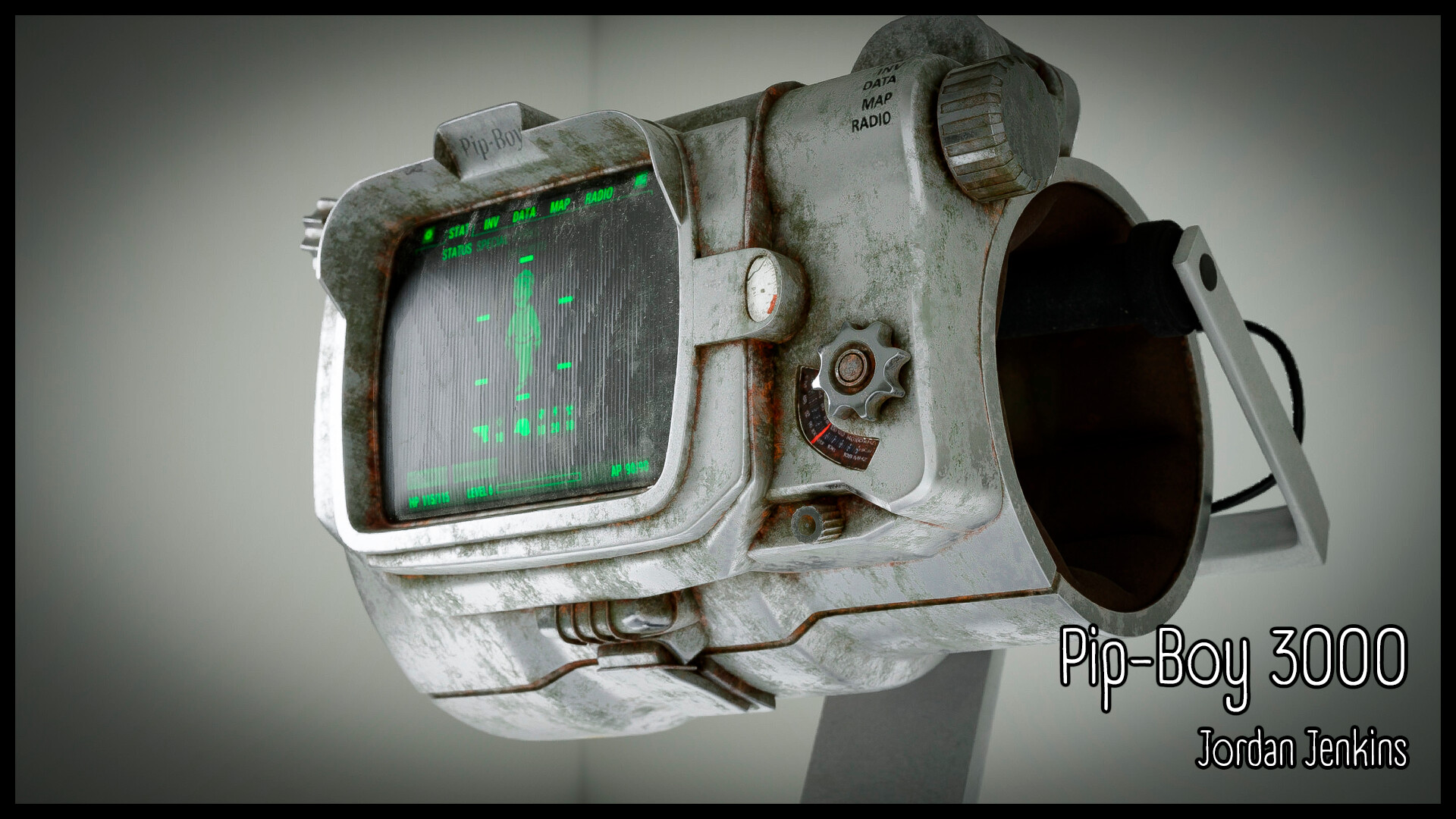 ArtStation - Fallout Pip-Boy 3000