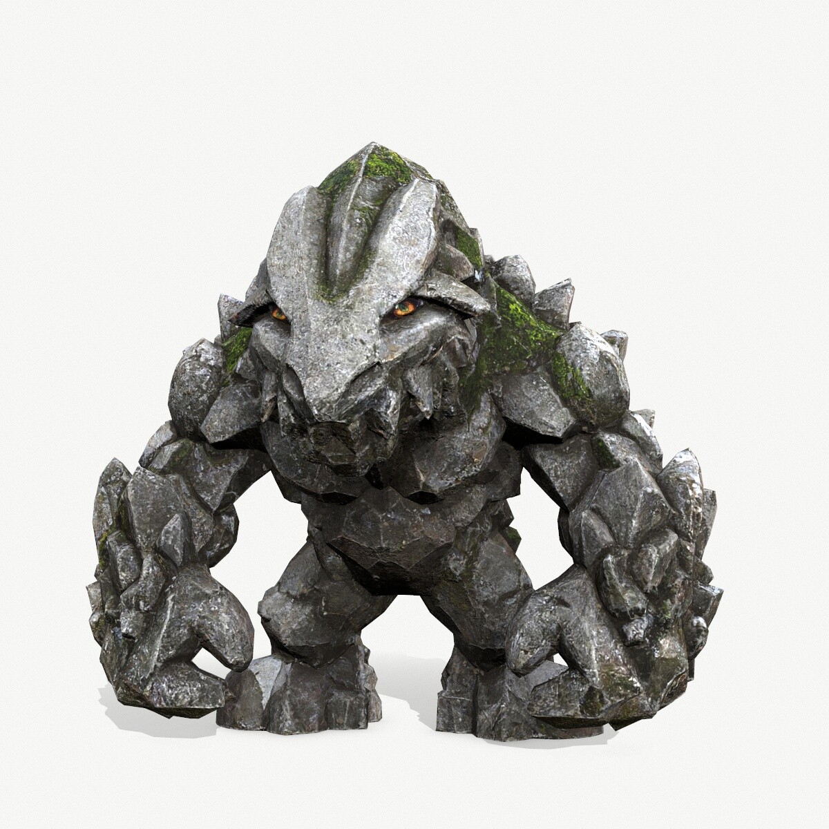 ArtStation - stone monster