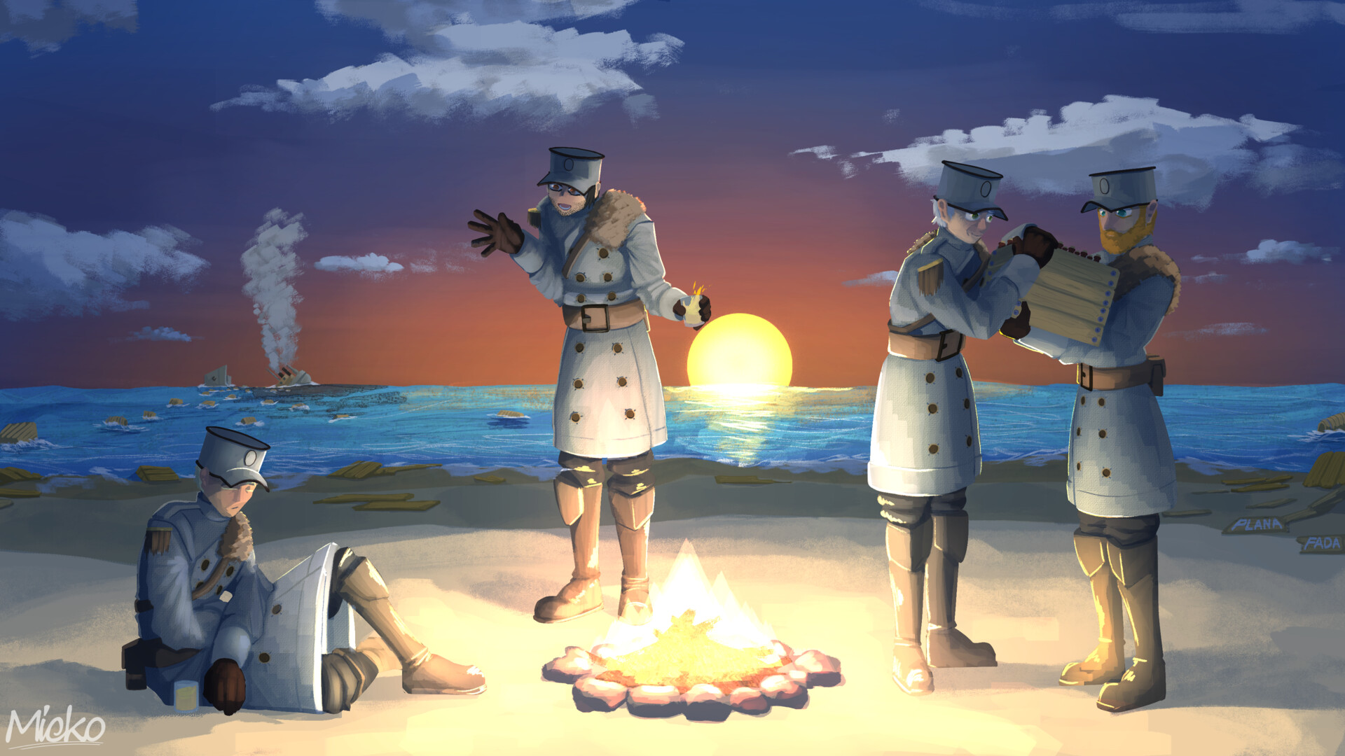 ArtStation - Foxhole Commission