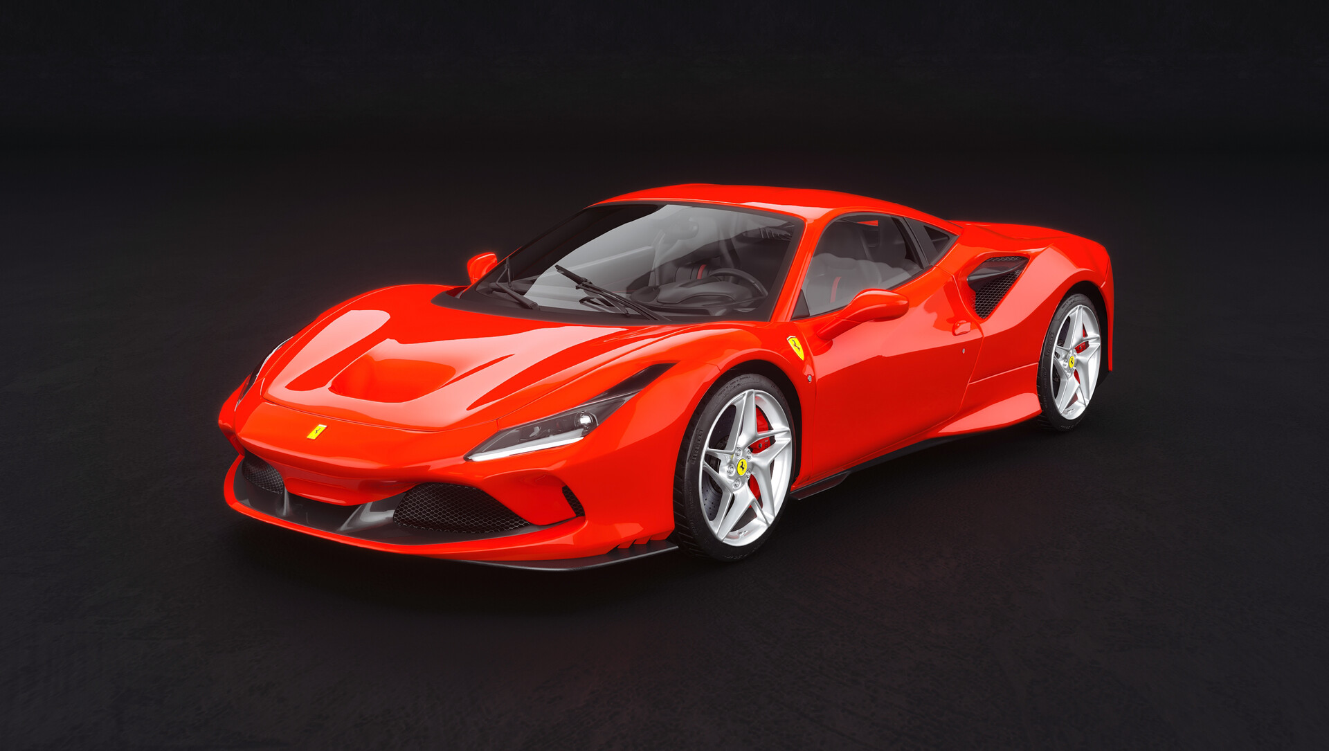 ArtStation - Ferrari F8 Tributo