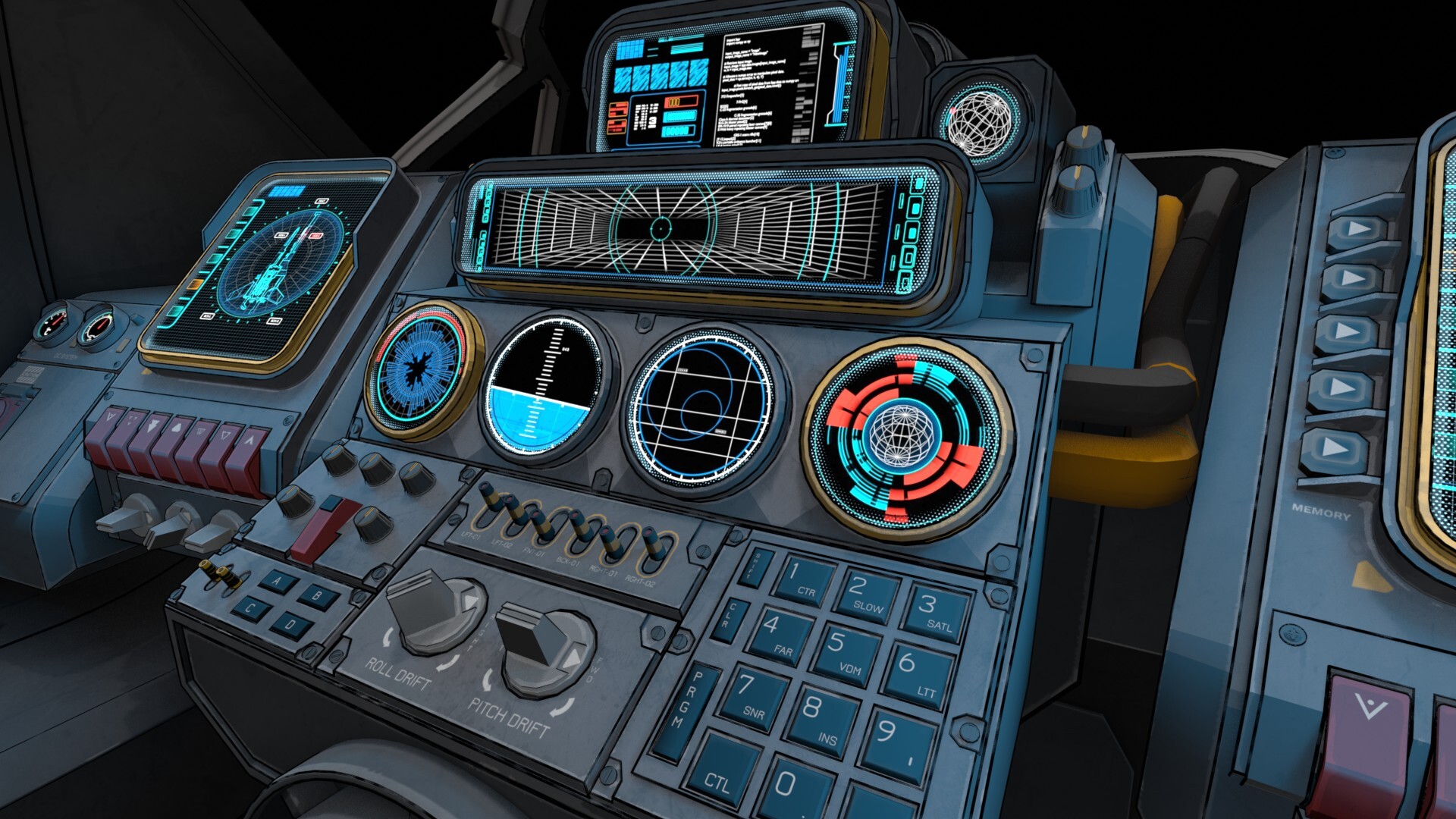 Benjamin Leblanc - SpaceCraft_Z02 Cockpit