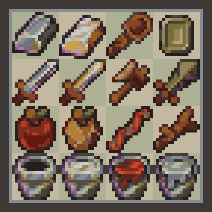 ArtStation - 16x16 Minecraft textures!