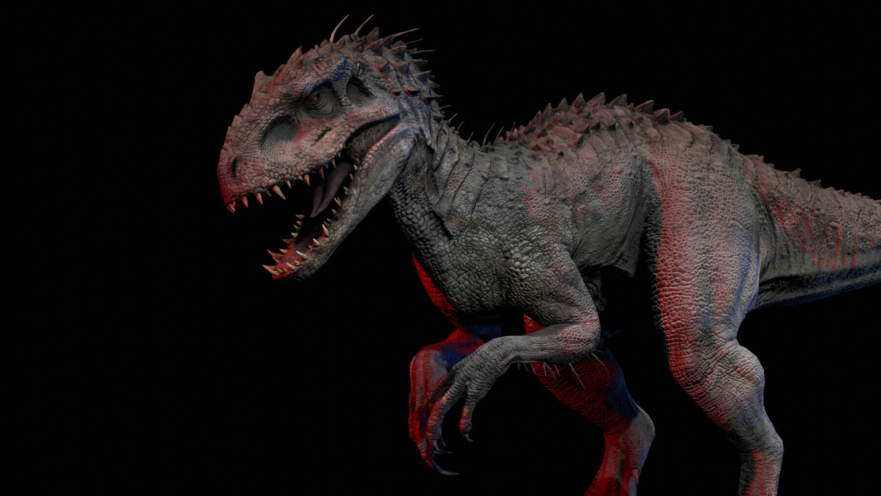 ArtStation - Indominus Rex - Animated & Rigged