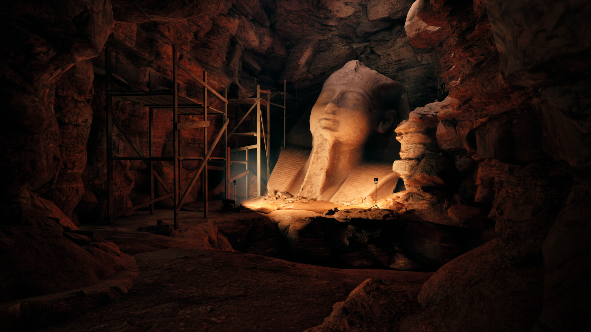 ArtStation - Echoes of the Pharaoh - Realtime UE5 Environment - Baked ...