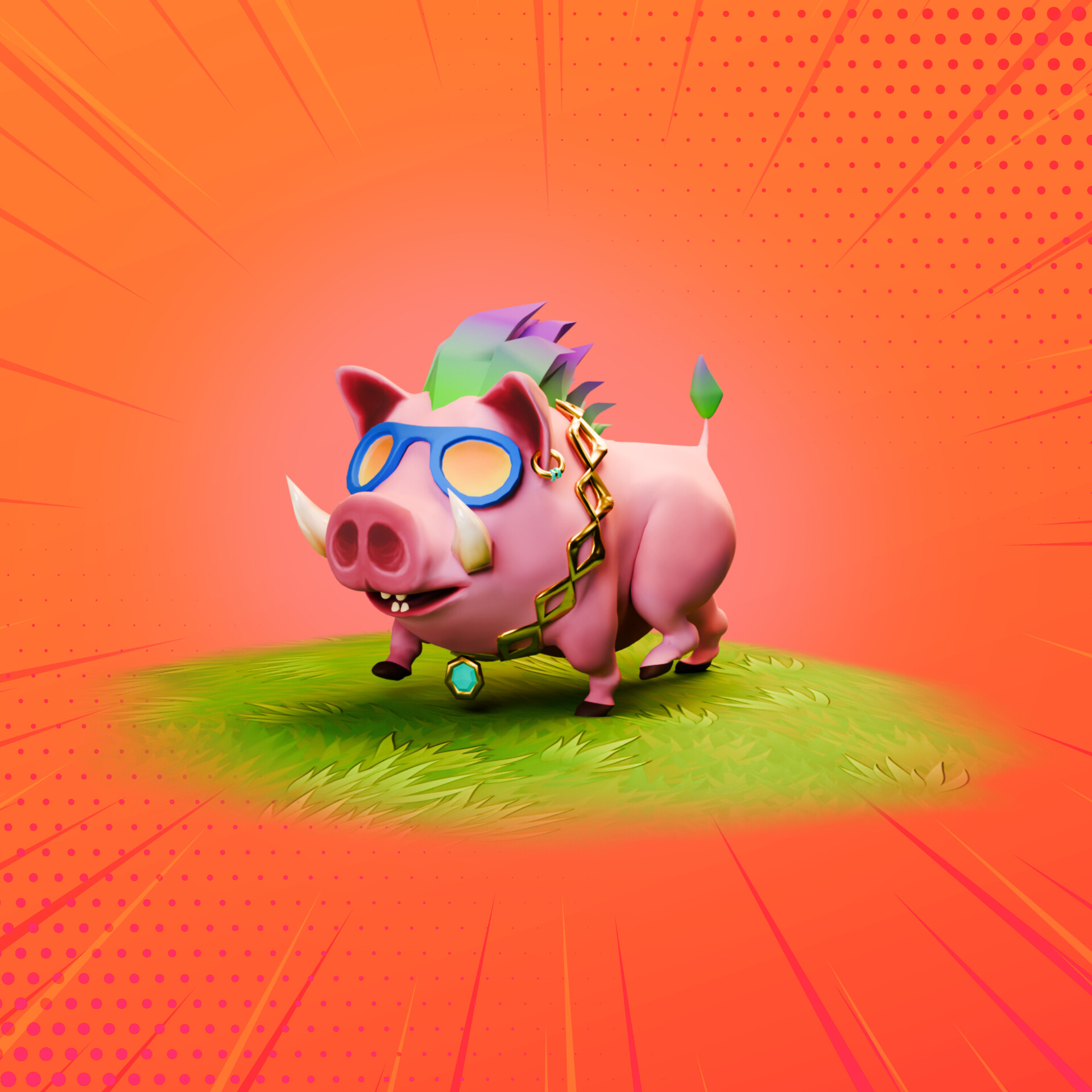 ArtStation - Fantasy Pig