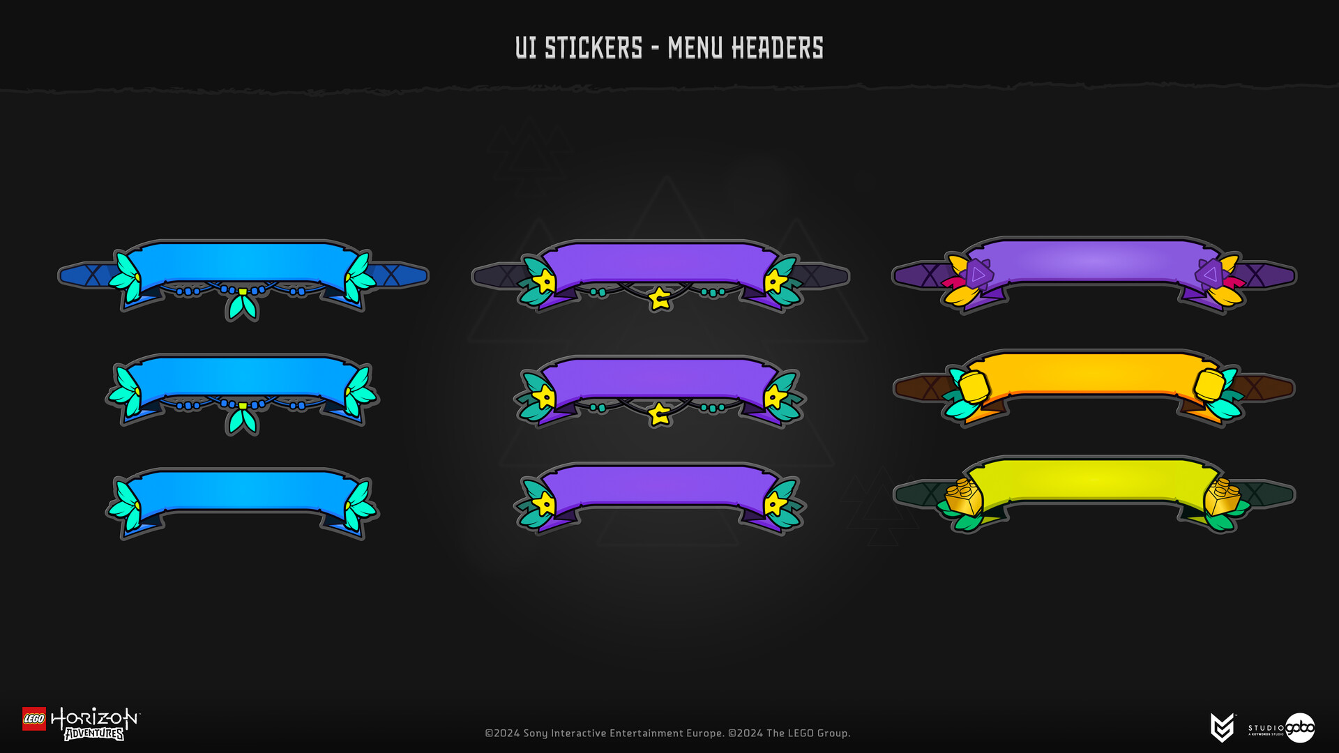 Chris Francis - LEGO® Horizon Adventures™ UI Sticker Identity P1