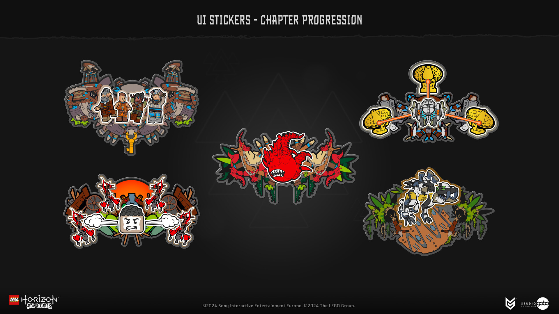 Chris Francis - LEGO® Horizon Adventures™ UI Sticker Identity P1