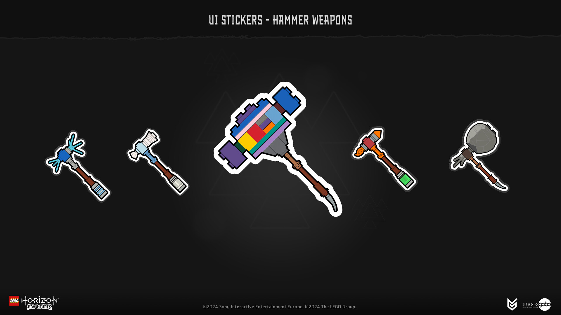 Chris Francis - LEGO® Horizon Adventures™ UI Sticker Identity P1