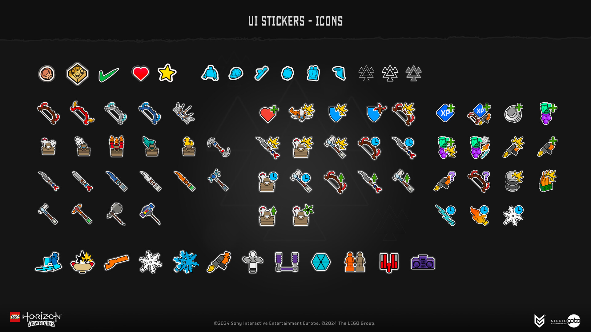 Chris Francis - LEGO® Horizon Adventures™ UI Sticker Identity P1