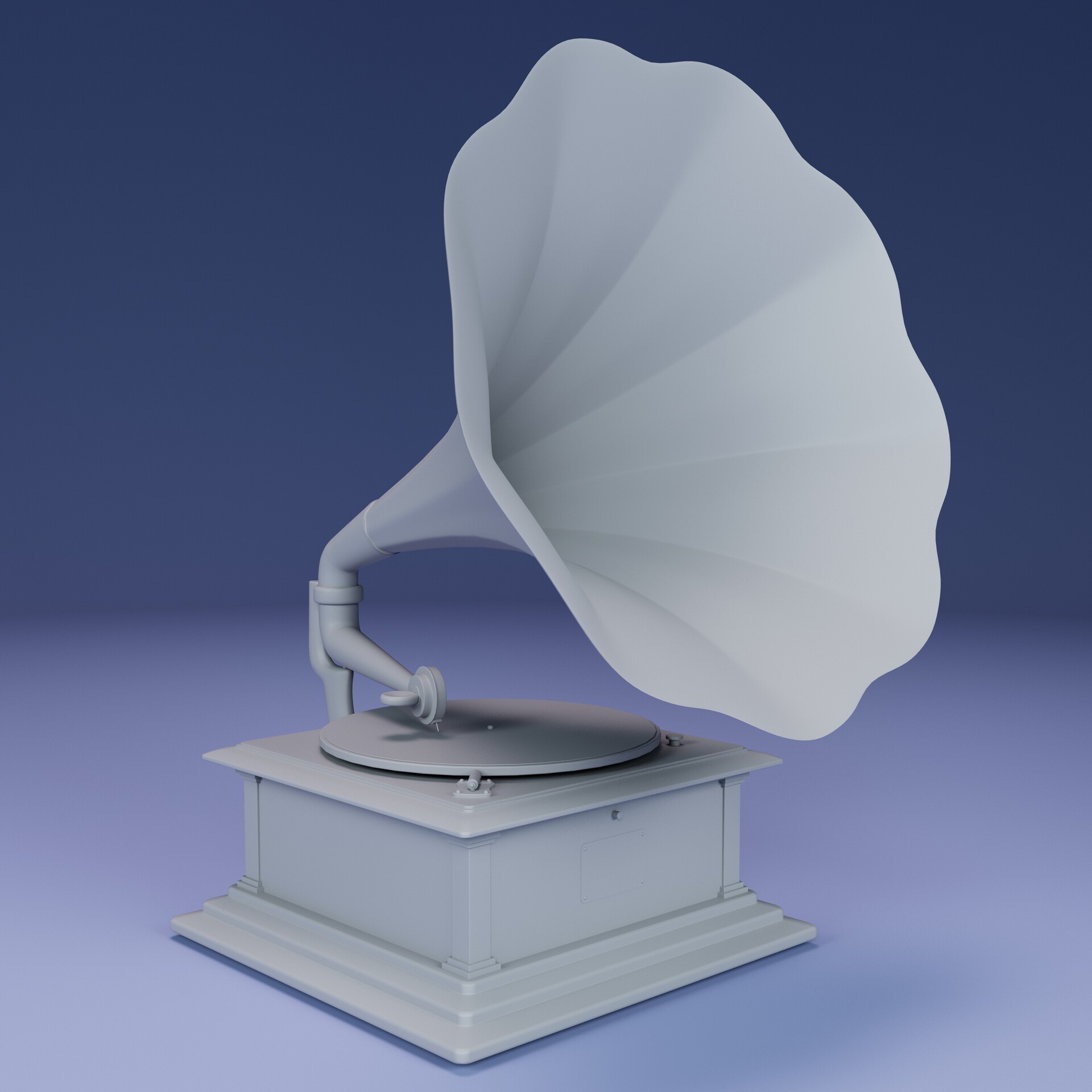 ArtStation - Antique Phonograph