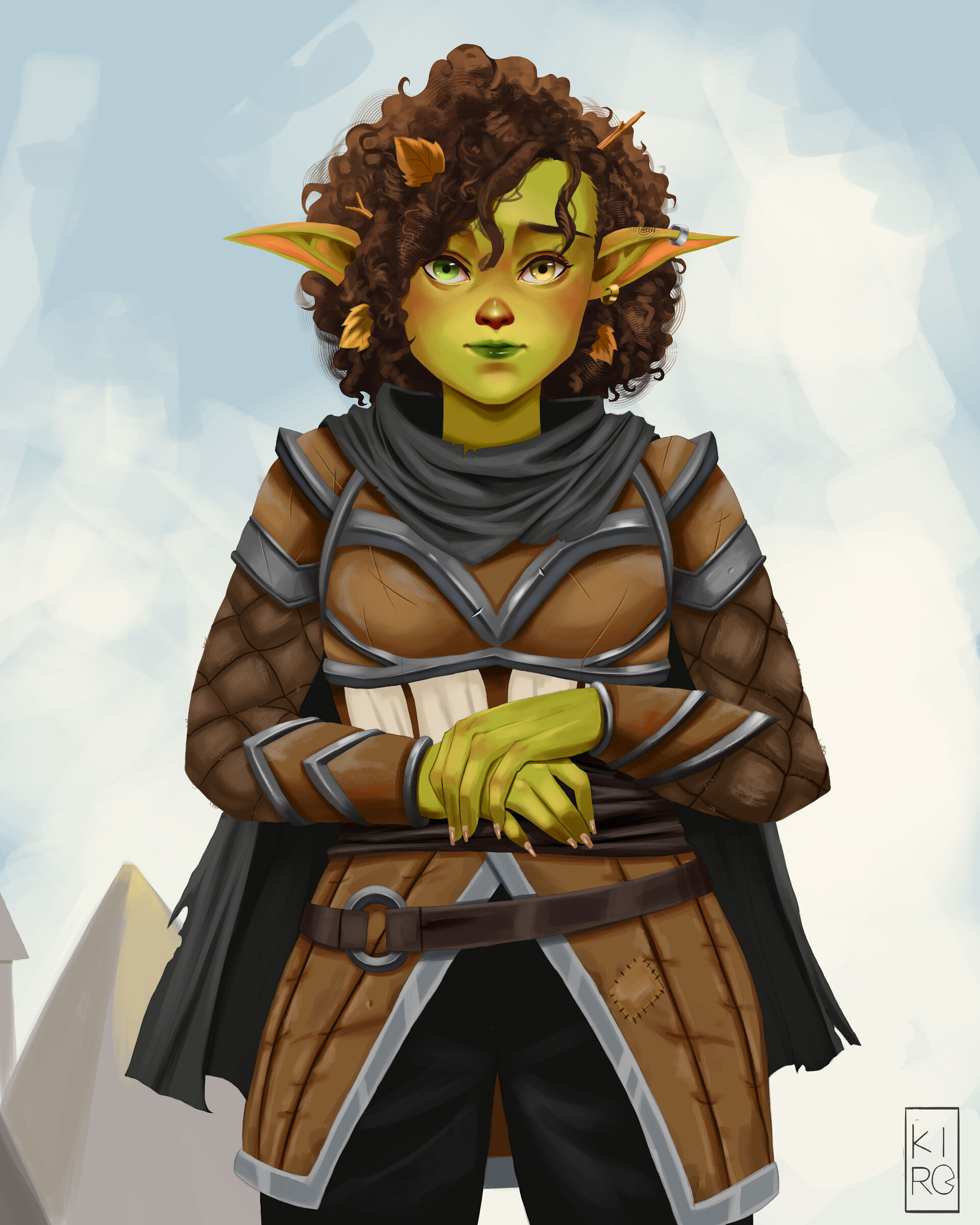 ArtStation - Goblin Nature Cleric