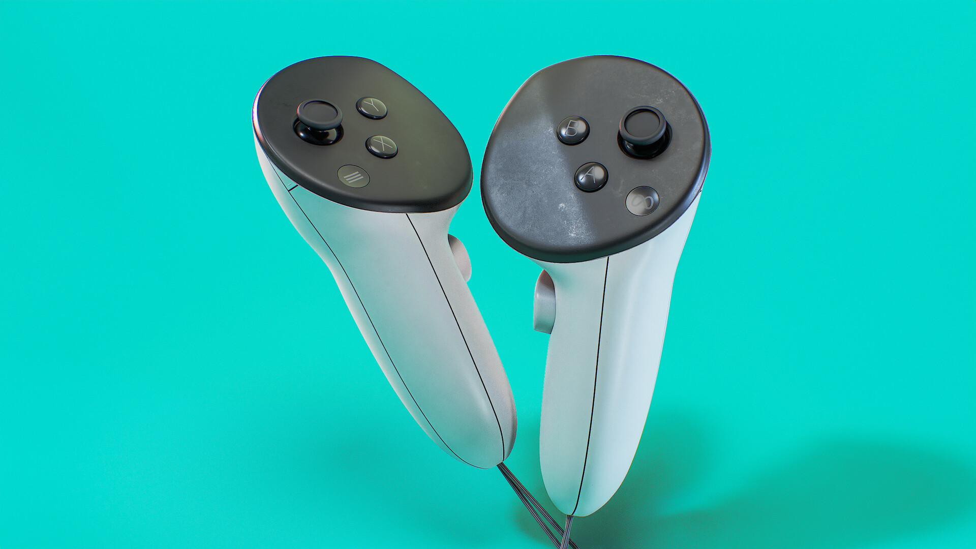 ArtStation - Meta Quest 3 controllers