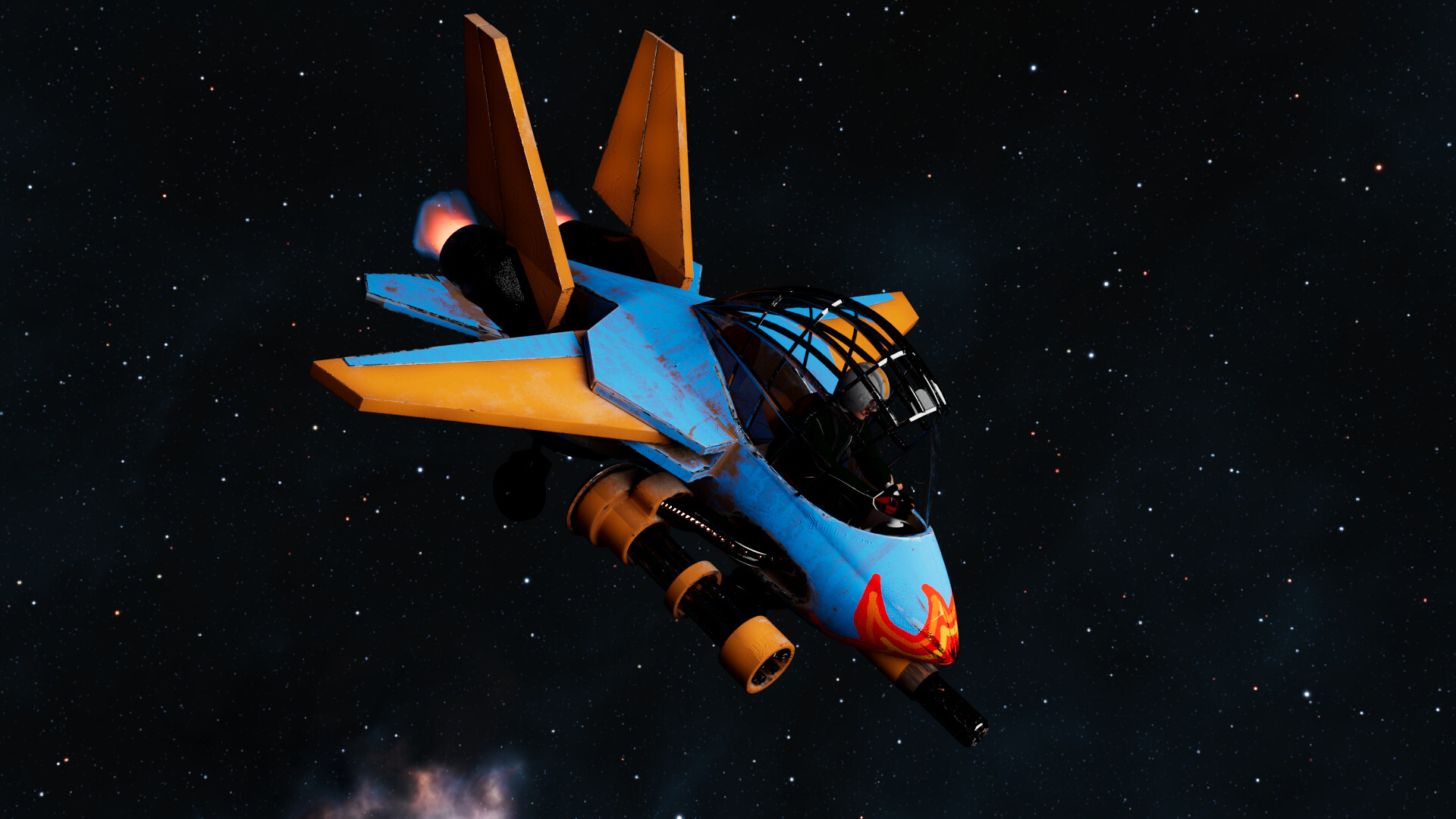 ArtStation - Space Fighter
