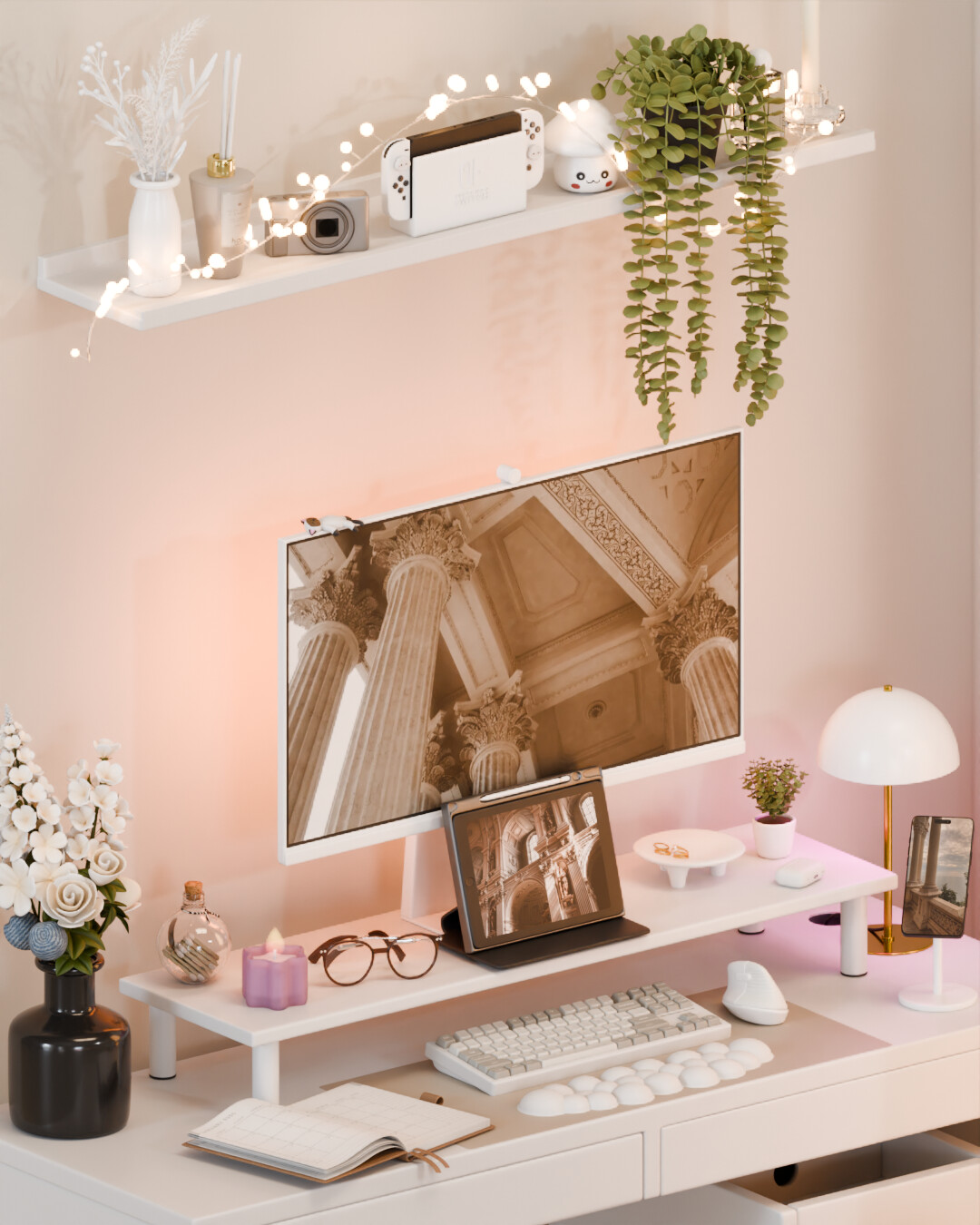 Sysina - Samiya's Desk Setup