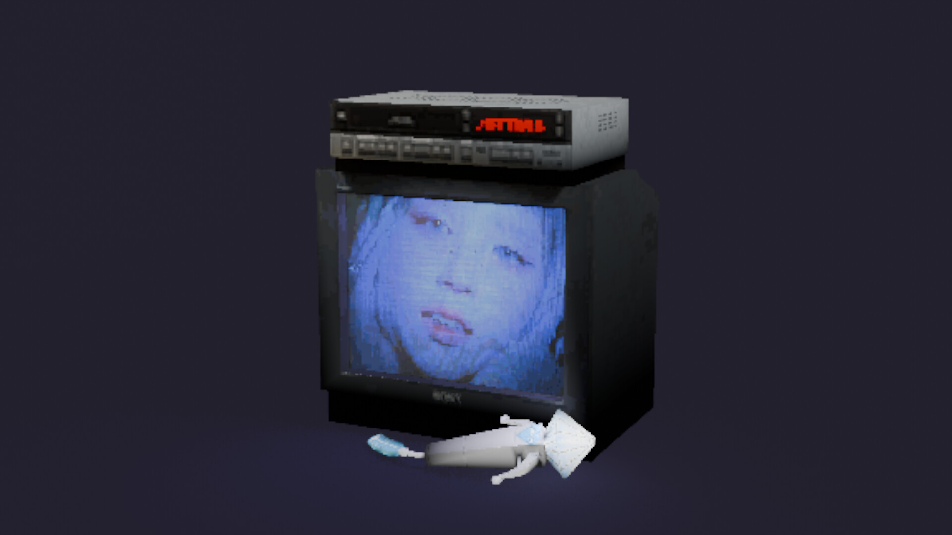 cam - 'Press F To Worship' PSX Style Asset Scene