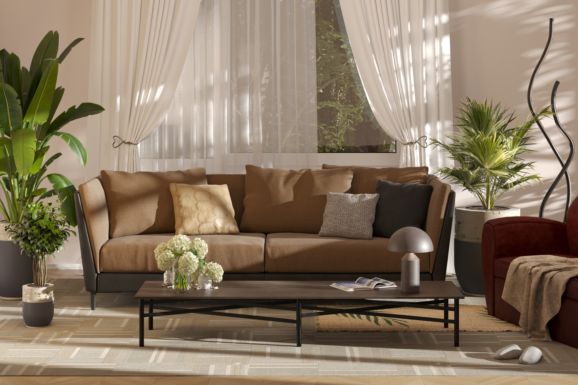 ArtStation - 3D Interior Visualisation - Living Room