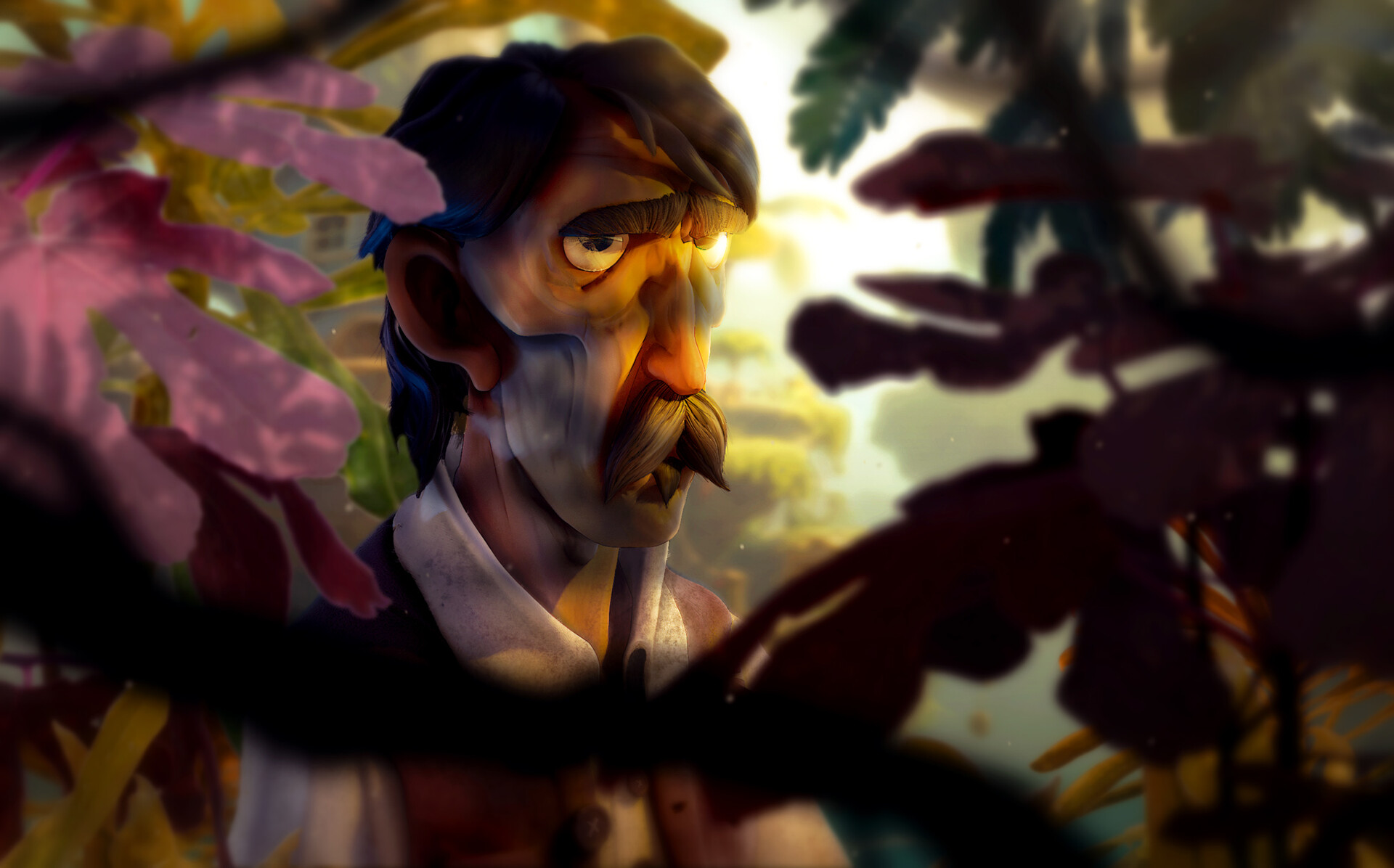 ArtStation - Grumpy pirate