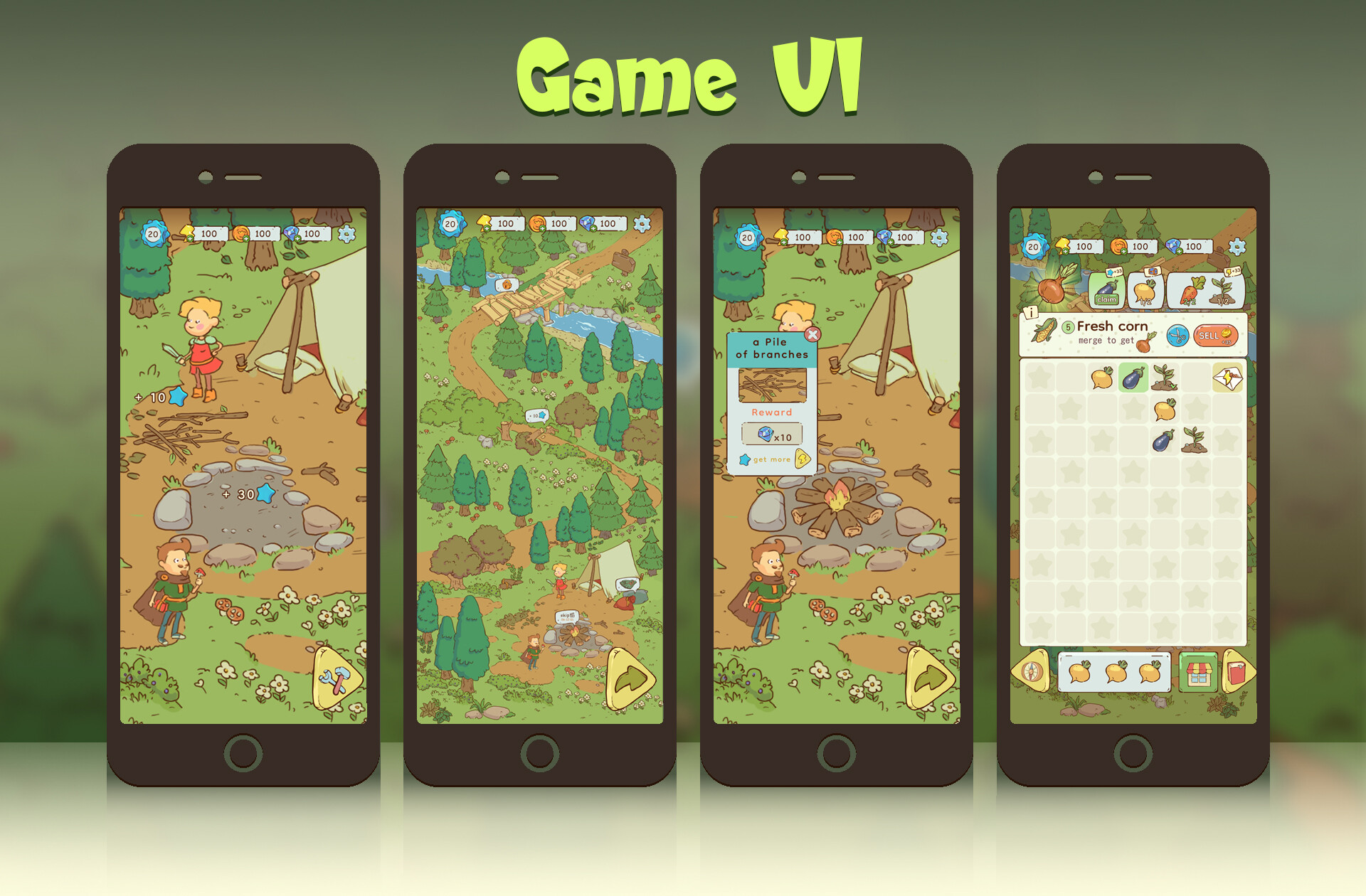ArtStation - UI design