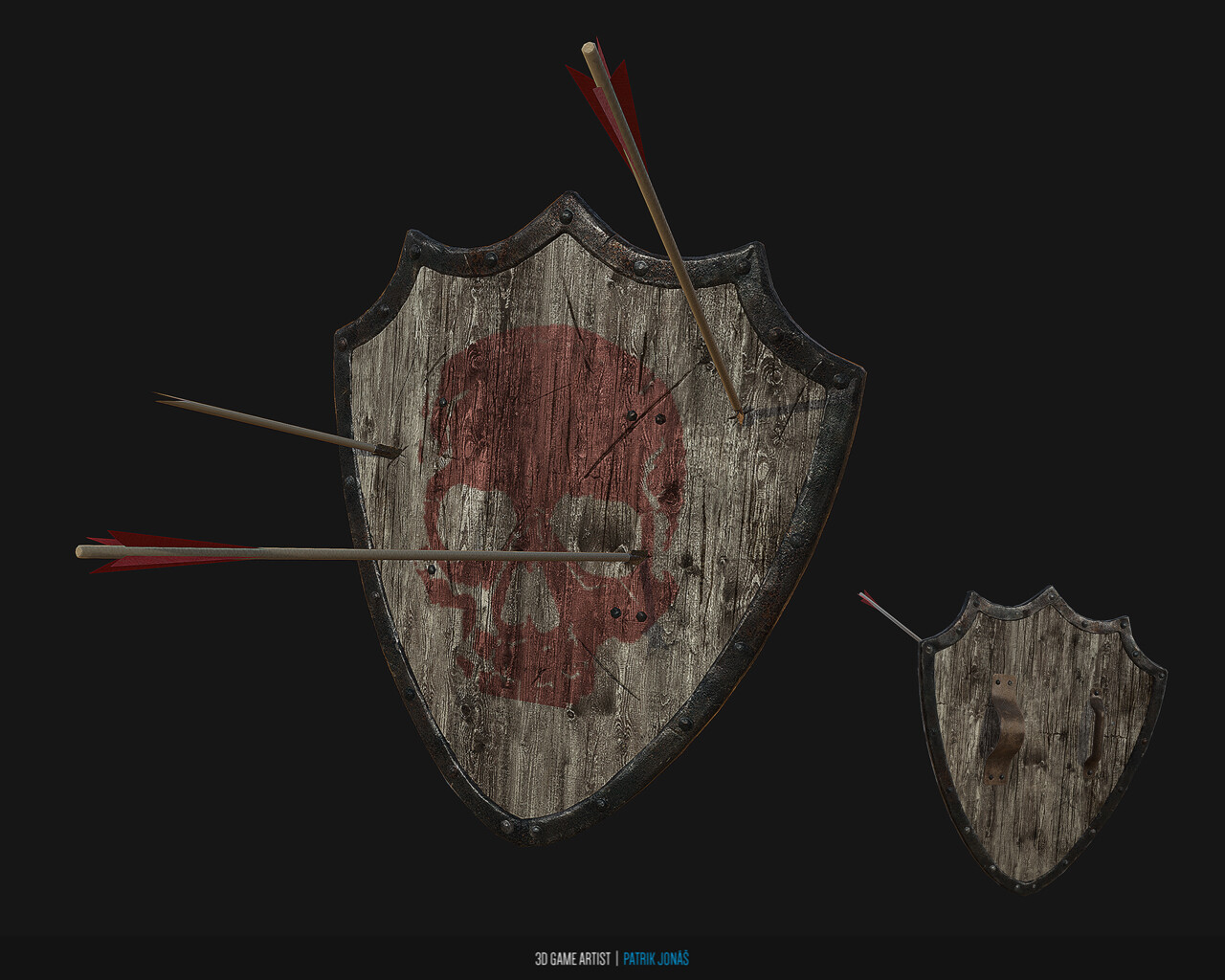 ArtStation - Medieval shield