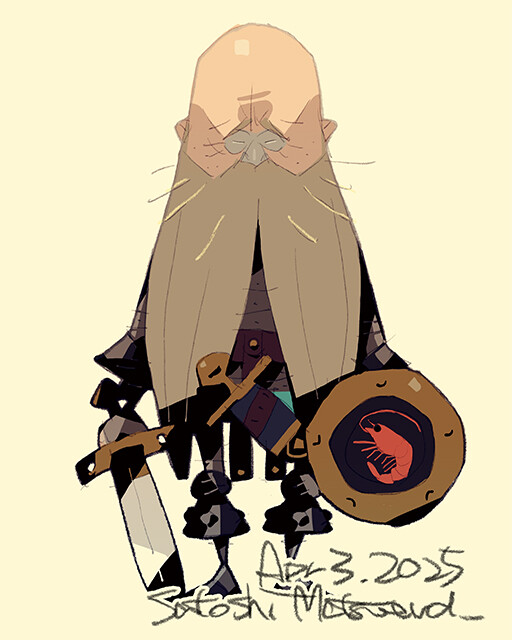 ArtStation - Old Knight