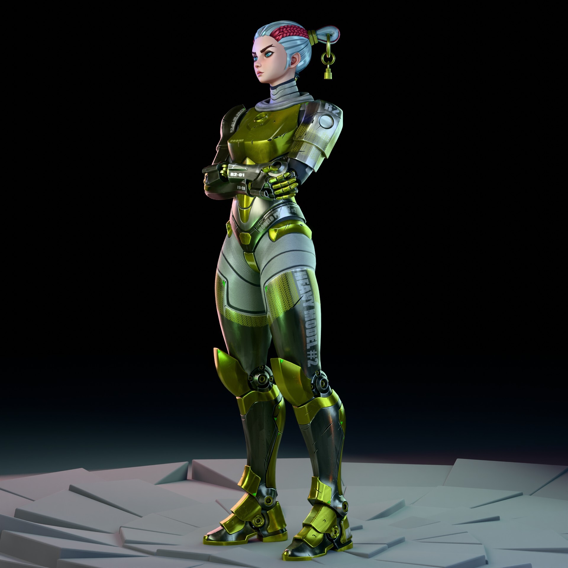 ArtStation - R2-Oc character