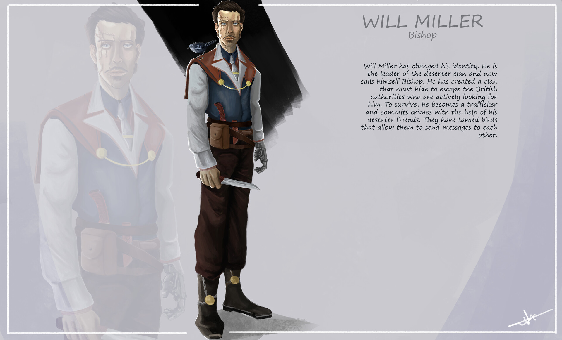 ArtStation - Will Miller / Bishop and his Bird