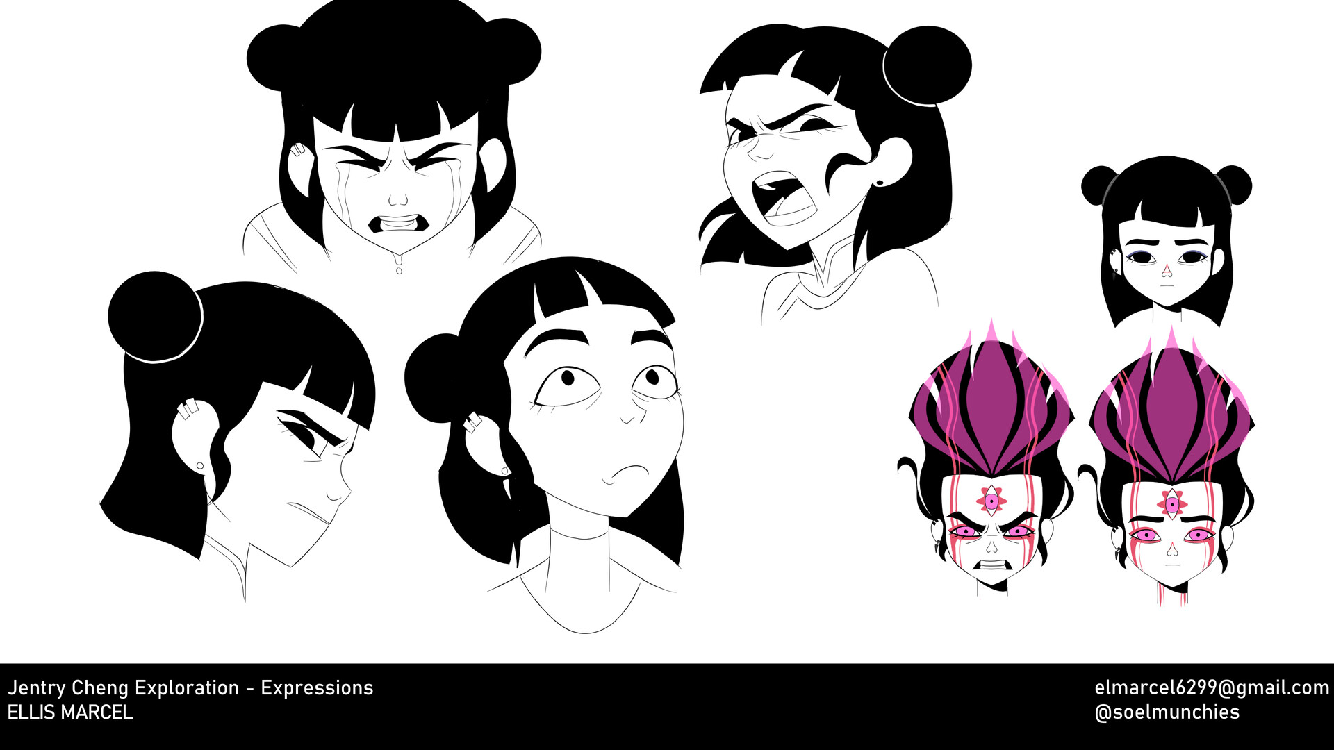 ArtStation - Jentry Cheng Design- Inspired by fanmade Jentry Chau VS ...