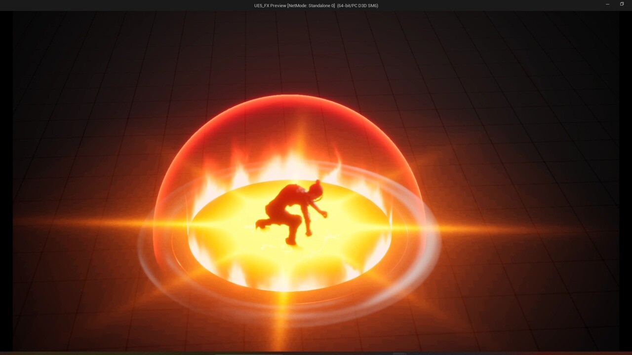 ArtStation - Impact Surge Jump Strike VFX