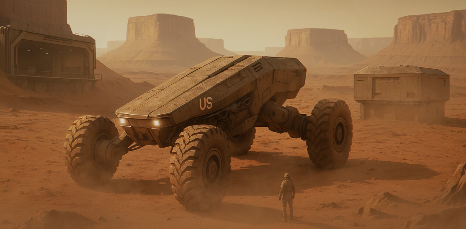 ArtStation - Desert Rover