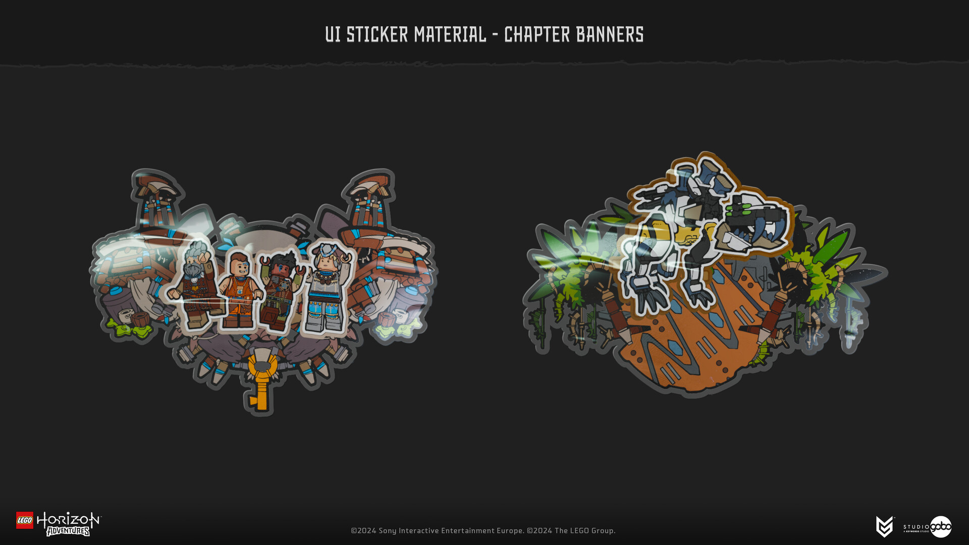 Chris Francis - LEGO® Horizon Adventures™ UI Sticker Materials look P2