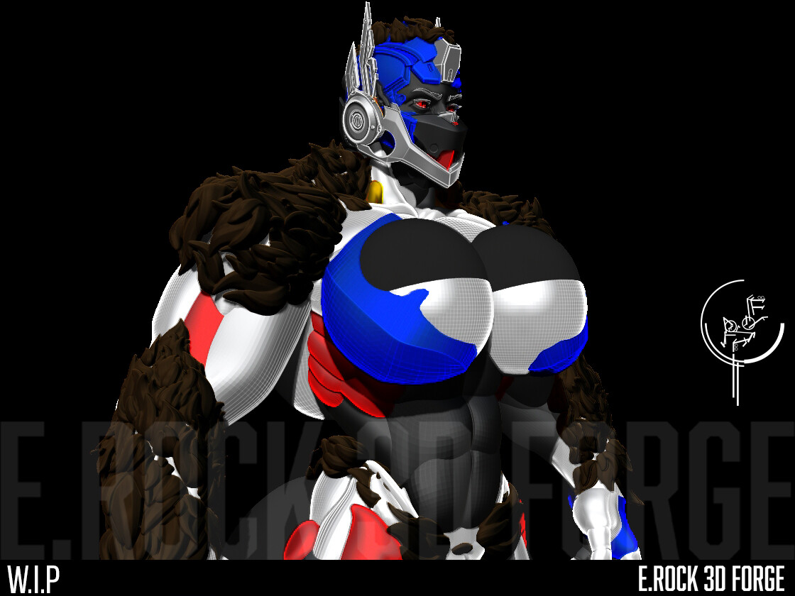 EROCK 3D FORGE - Mech Female – Colors Update