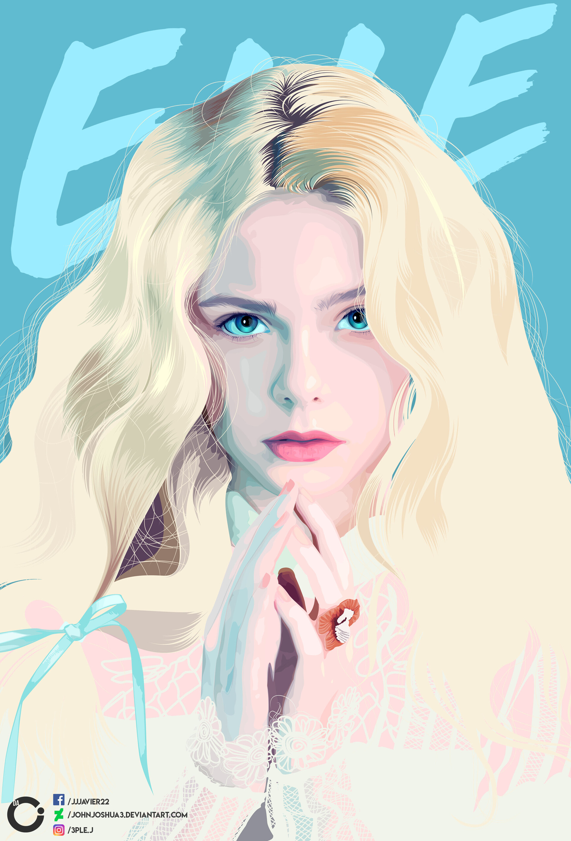 ArtStation - Vector - Elle Fanning