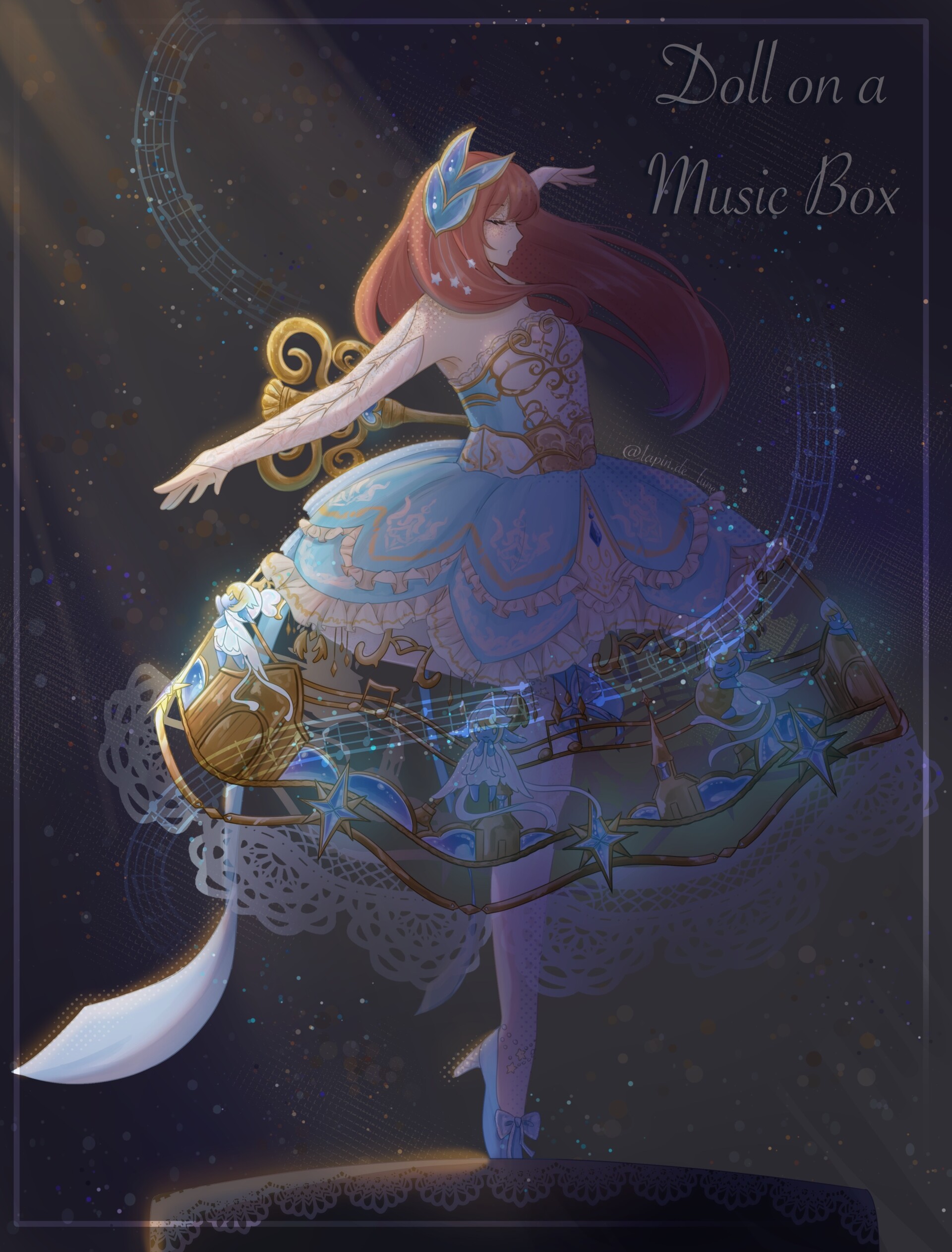 ArtStation - OC - Zyphire Infinity Nikki