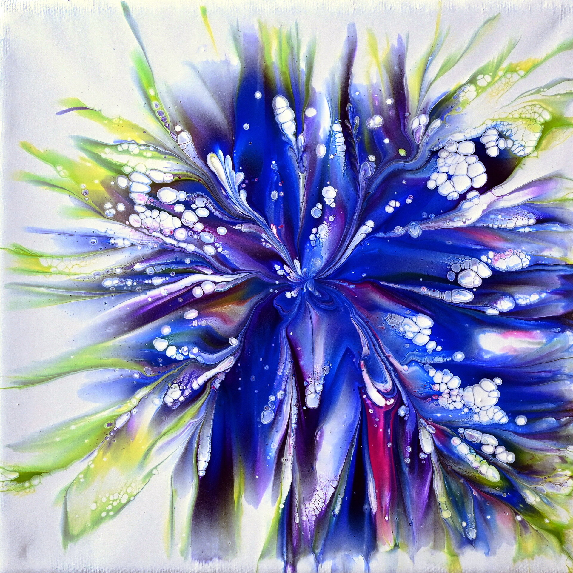 Fiona Art - Aluminum Foil Flower Dip ~ Surprisingly Easy & Gorgeous ...