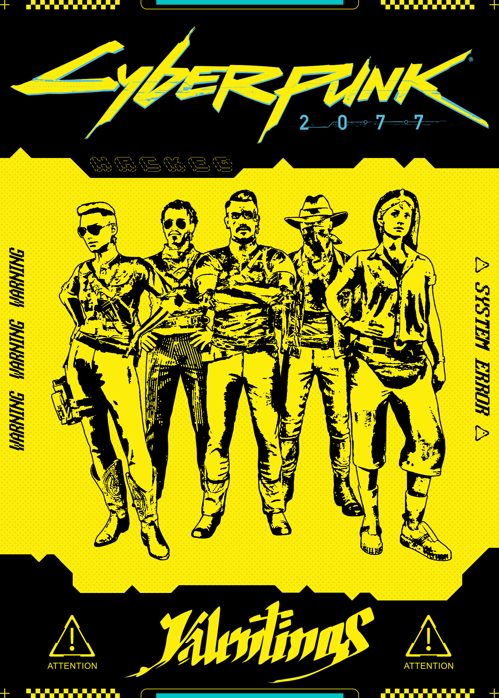ArtStation - Cyberpunk 2077 Poster: Valentinos