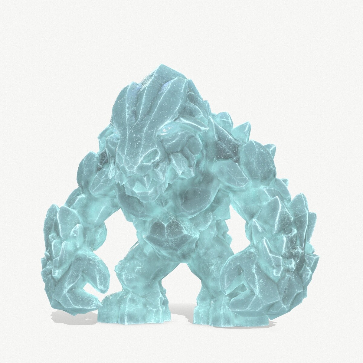 ArtStation - ice monster