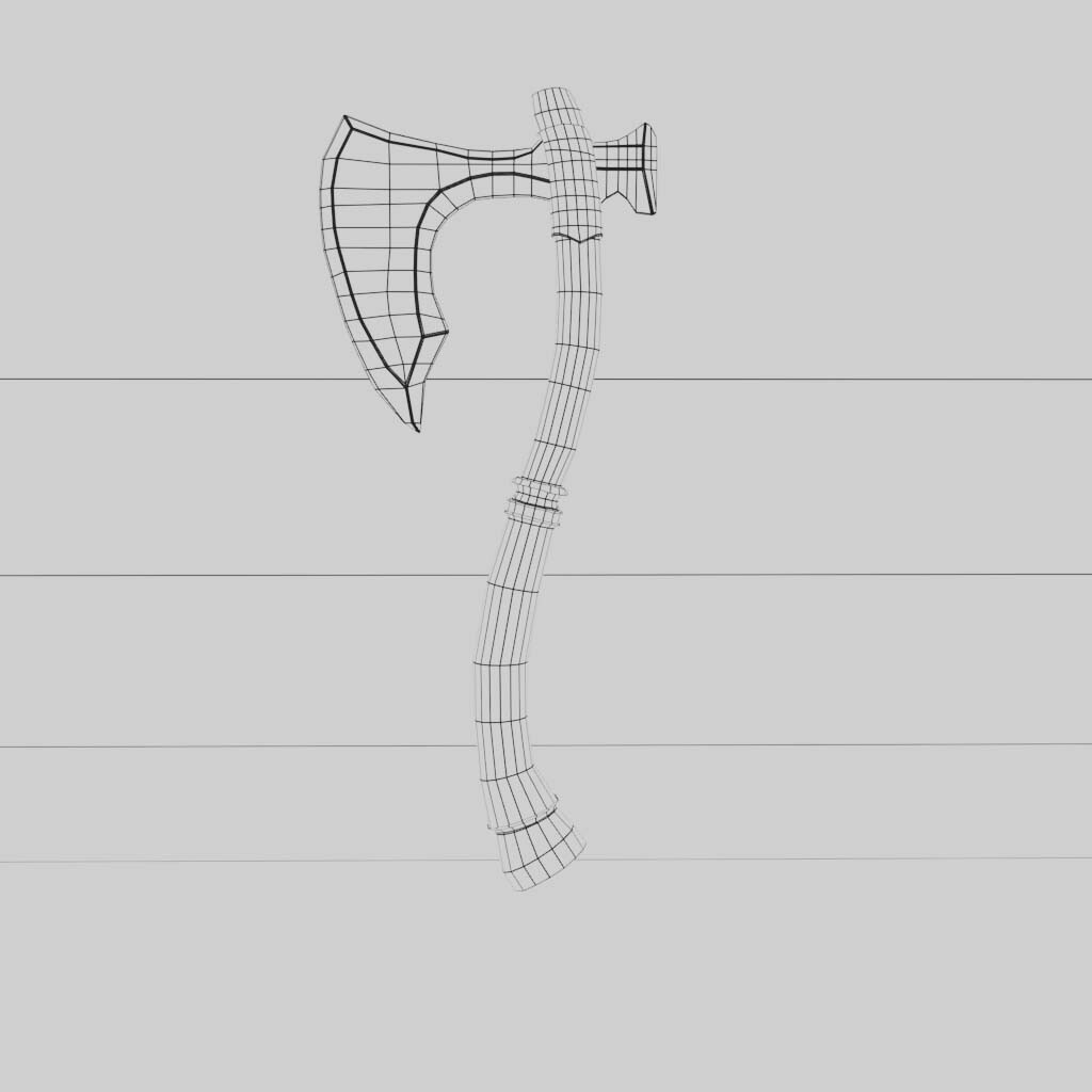 ArtStation - Axe 3D Modeling