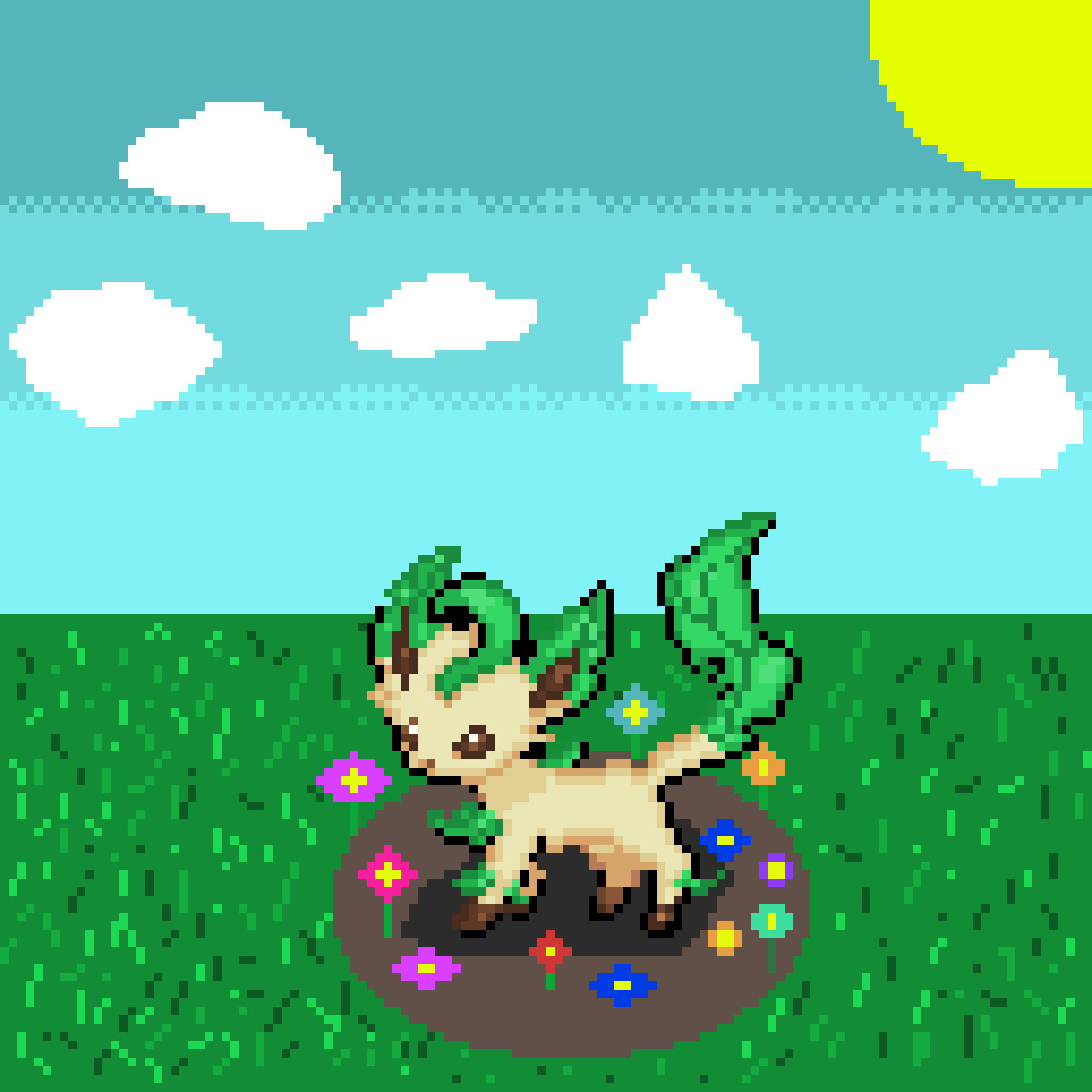 pixel leafeon
