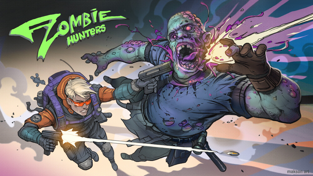 ArtStation - Zombie hunters