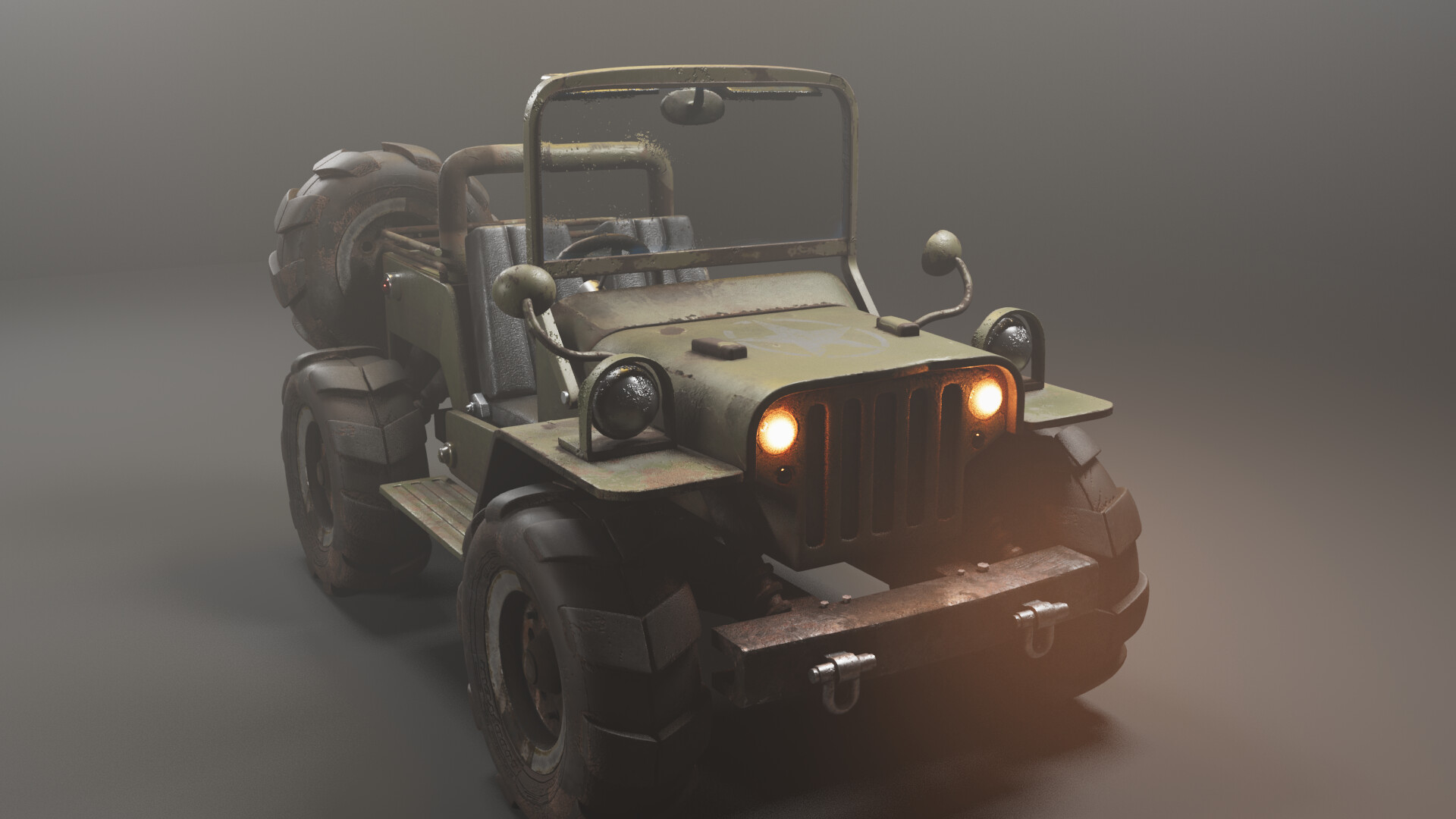 ArtStation - Military Jeep