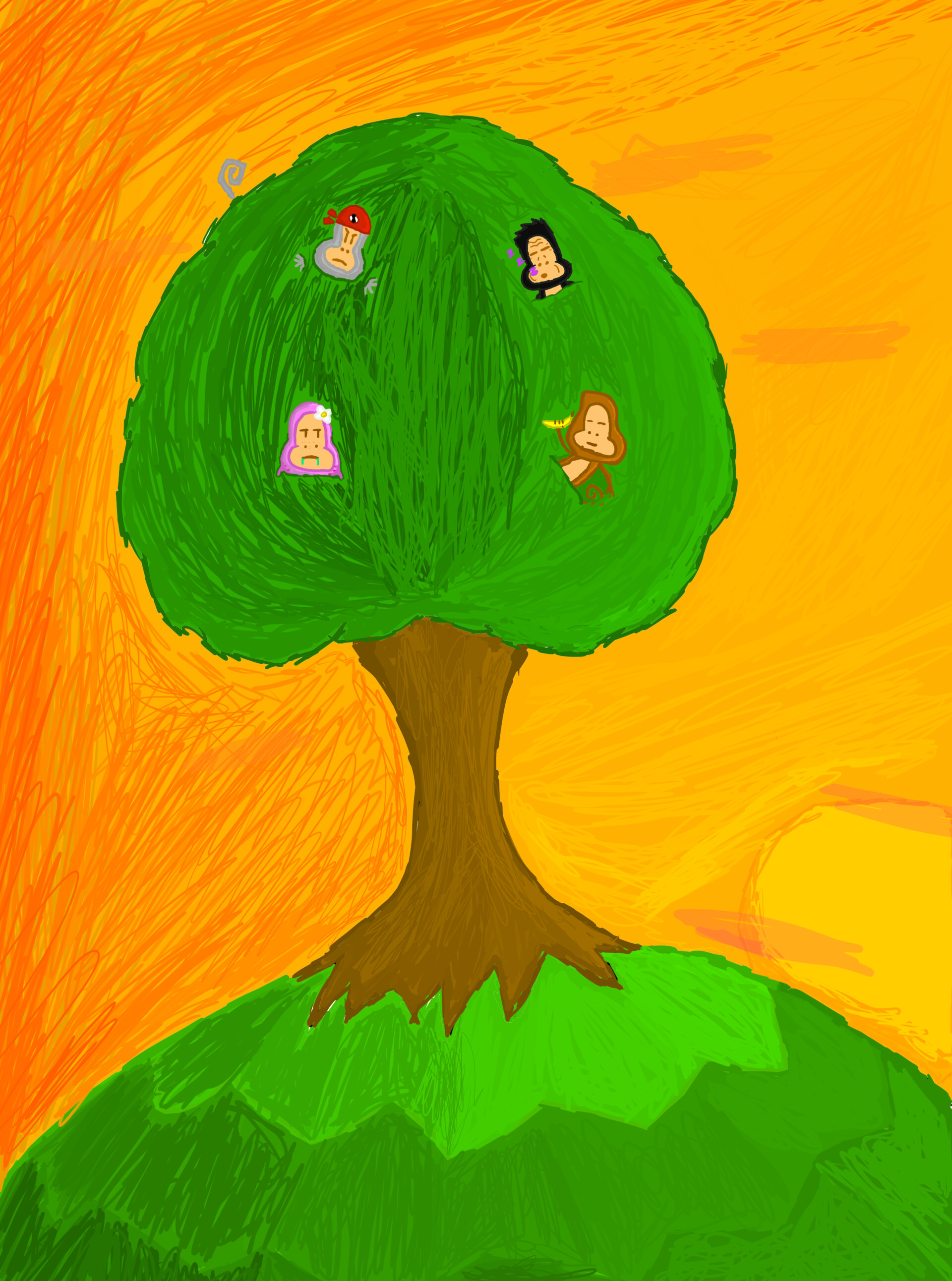 ArtStation - monkey tree